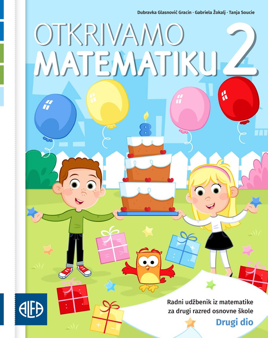 Otkrivamo matematiku 2, (drugi dio) udžbenik za 2. razred | Alfa Kabinet