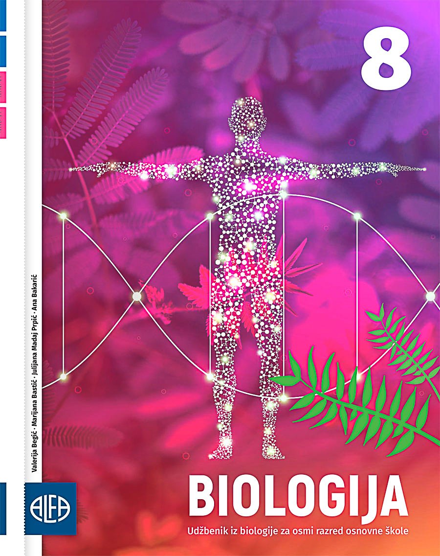 Biologija 8 (prilagođeno) - za 8. razred osnovne škole | Alfa Kabinet
